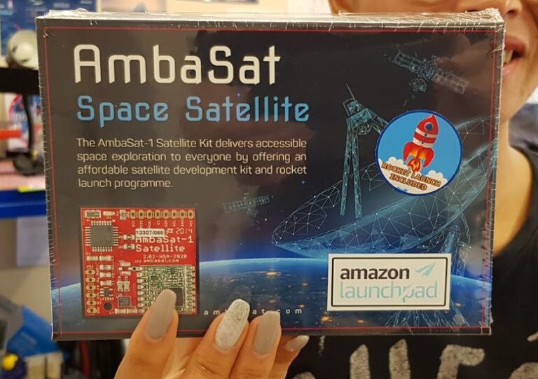 2. AmbaSat-1 Satellite – ROCKET KIT with launch deposit – AmbaSat