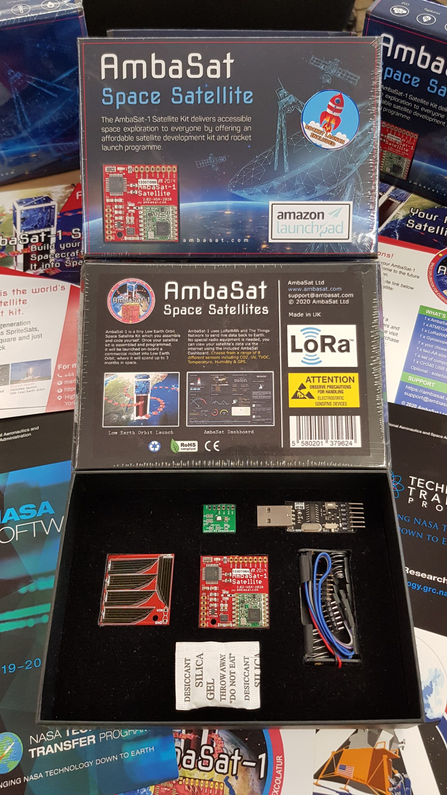 Backer Update: August, Progress and Shipping – AmbaSat