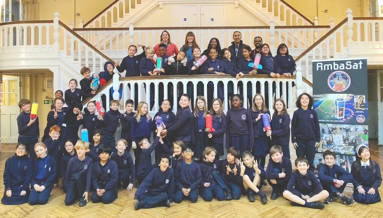 AmbaSat Rockets at Fircroft School, London - AmbaSat