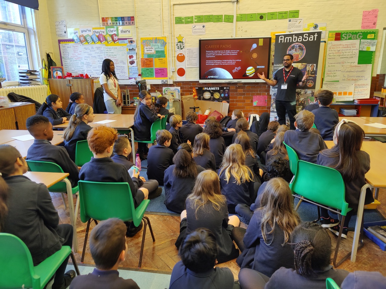 AmbaSat Rockets at Fircroft School, London - AmbaSat