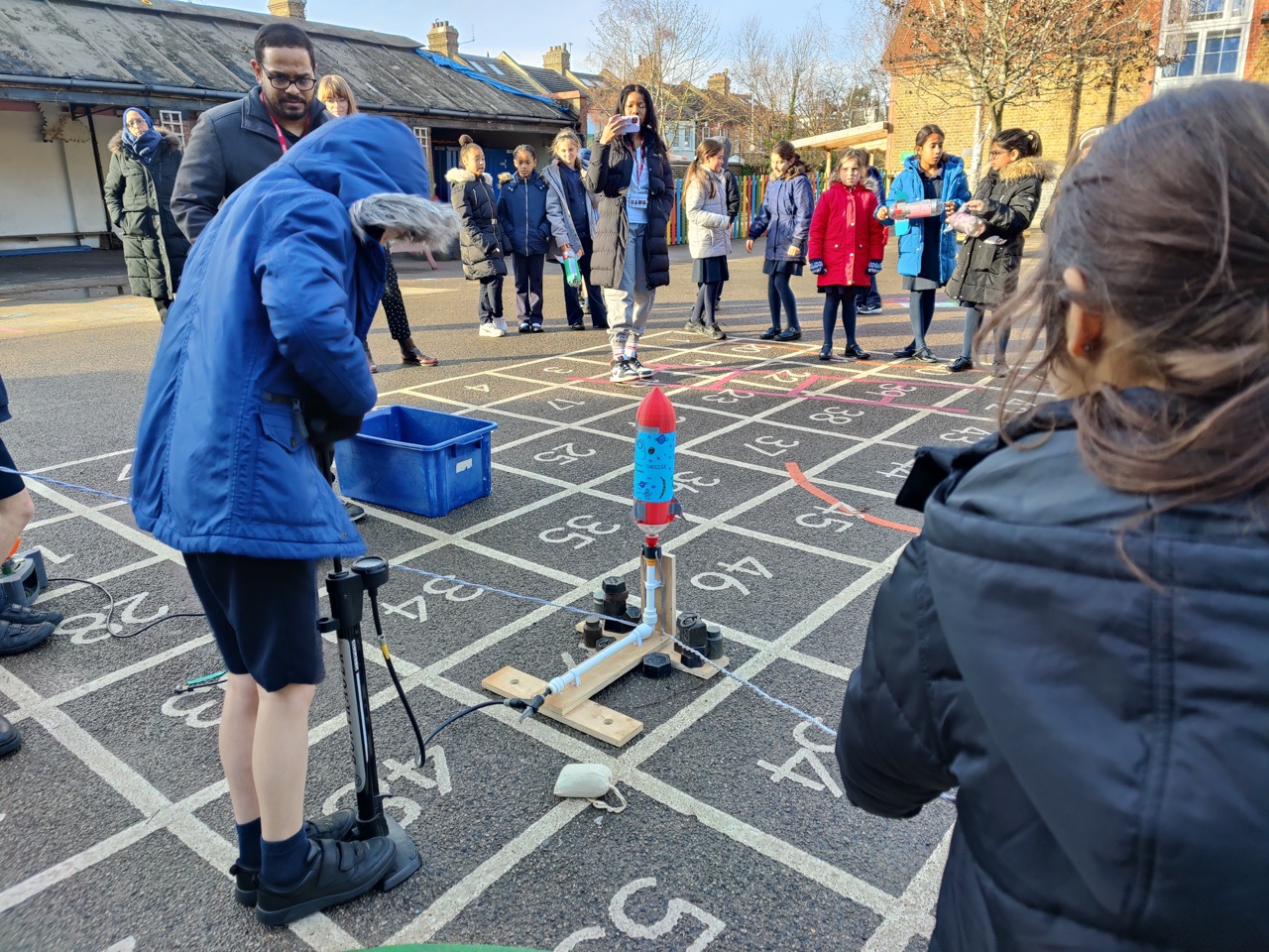 AmbaSat Rockets at Fircroft School, London - AmbaSat