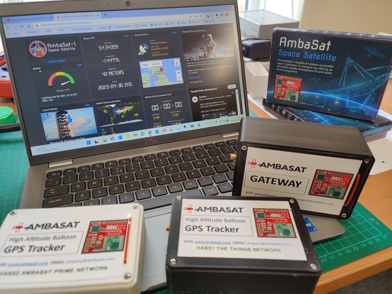 AmbaSat - The Edge of Space - AmbaSat